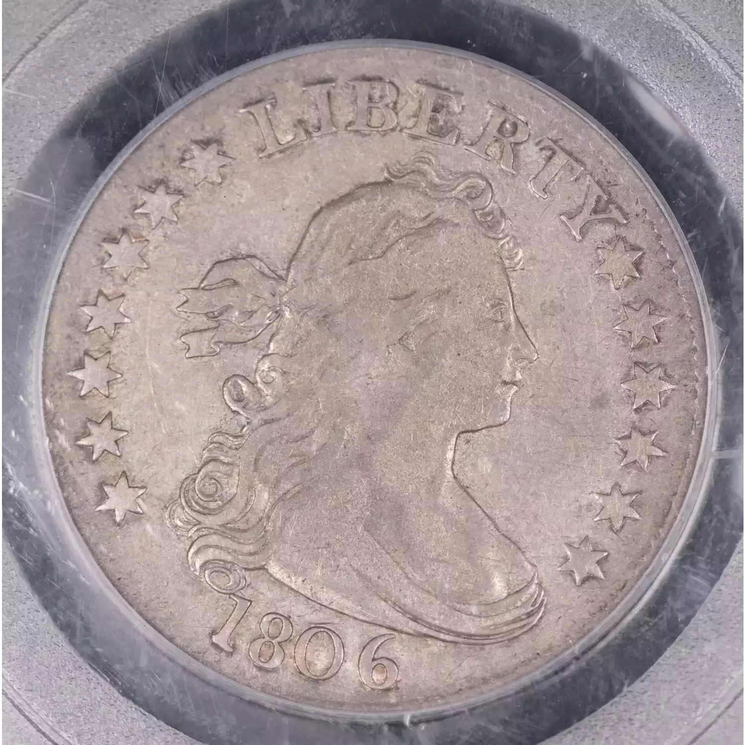 1806 Quarter Dollars Draped Bust PCGS VF-30 CAC CAC - Hertel's Coins Inc.