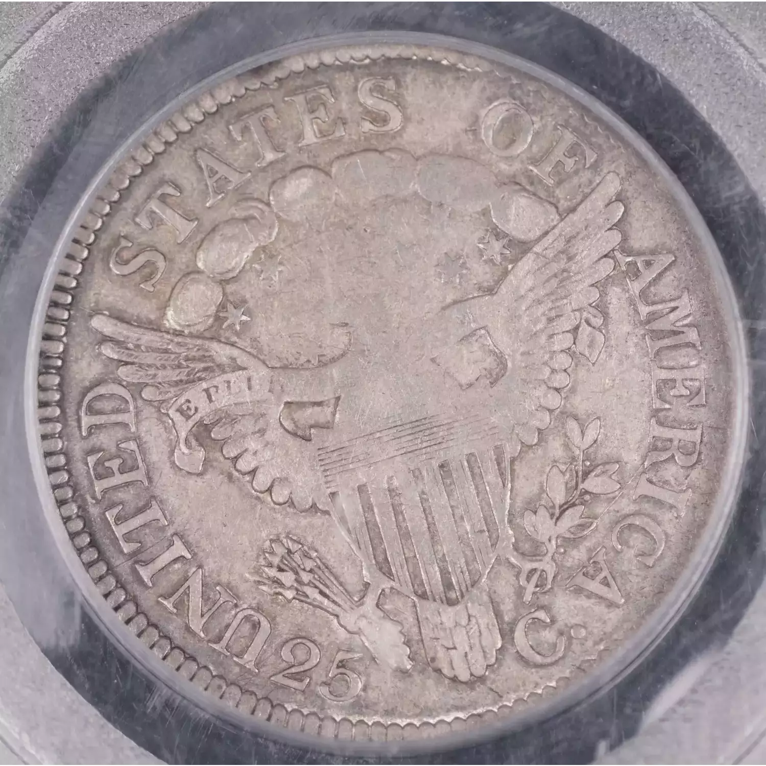 1806 Quarter Dollars Draped Bust PCGS VF-30 CAC CAC - Hertel's Coins Inc.