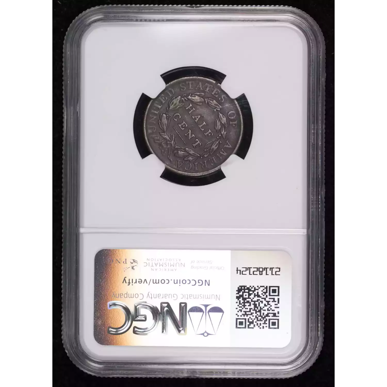 1809 Half Cents Classic Head 1809 - 36 NGC VF Details BN - Hertel's ...