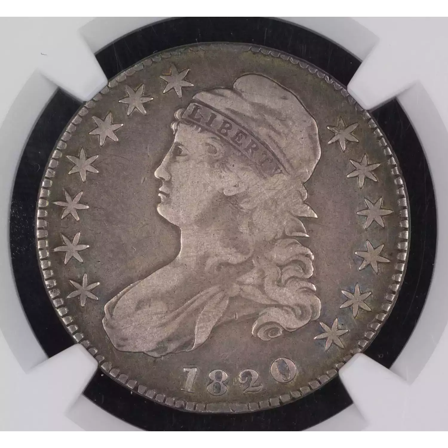 1820 Capped Bust Half Dollars NGC F-12 - Hertel's Coins Inc.