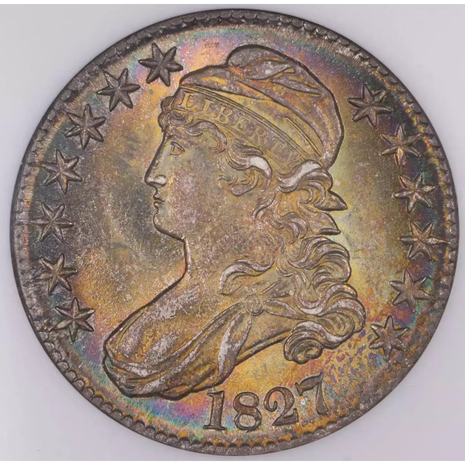 1827 Capped Bust Half Dollars NGC MS-63 Fatty Holder - Hertel's Coins Inc.