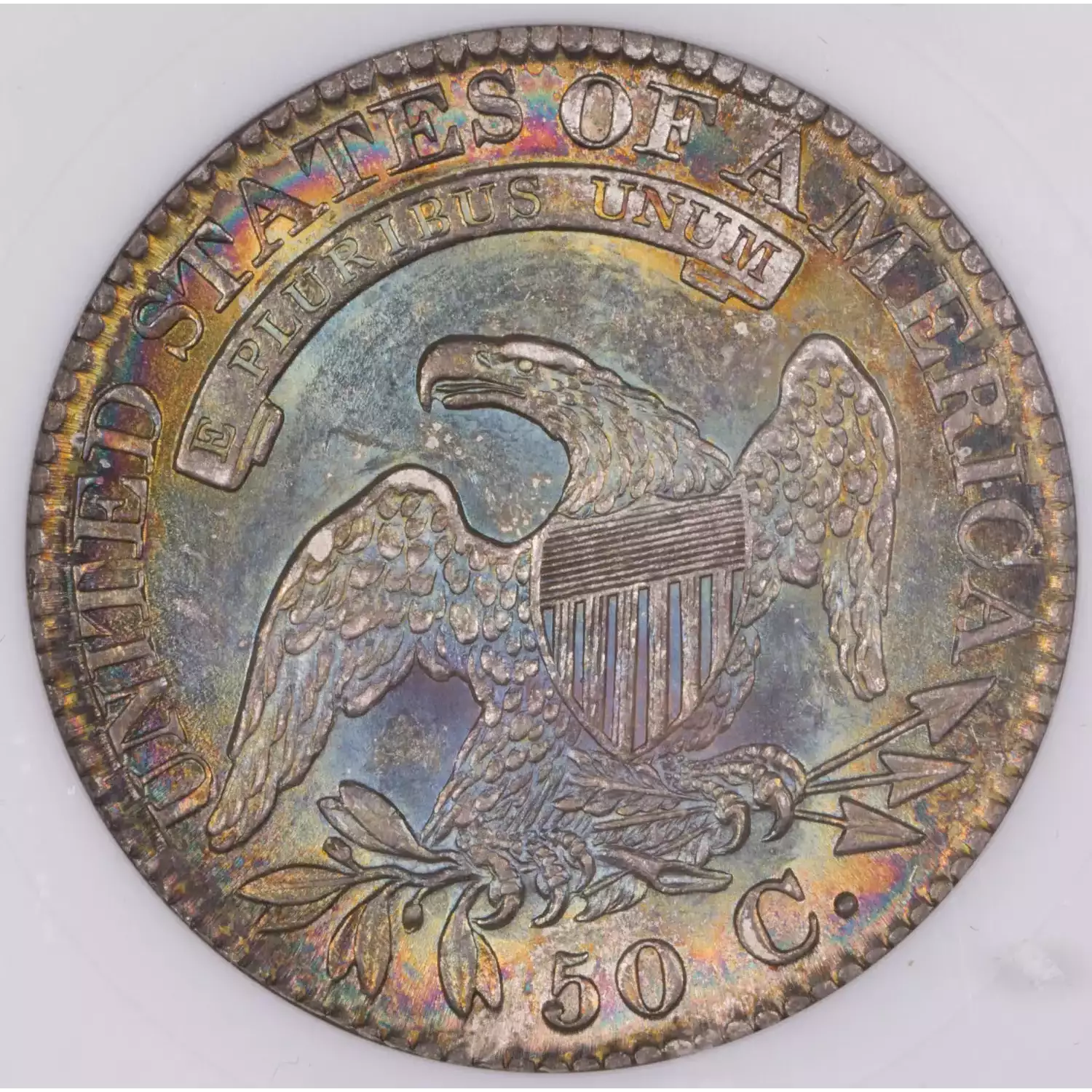 1827 Capped Bust Half Dollars NGC MS-63 Fatty Holder - Hertel's Coins Inc.