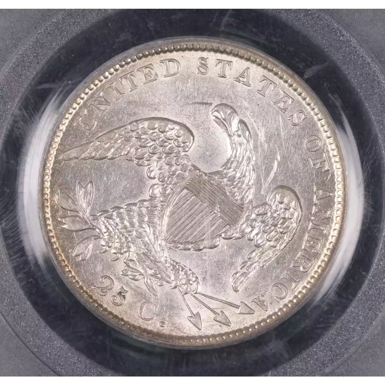 1838 Capped Bust Quarter Dollars PCGS AU-53 Capped Bust - Hertel's ...