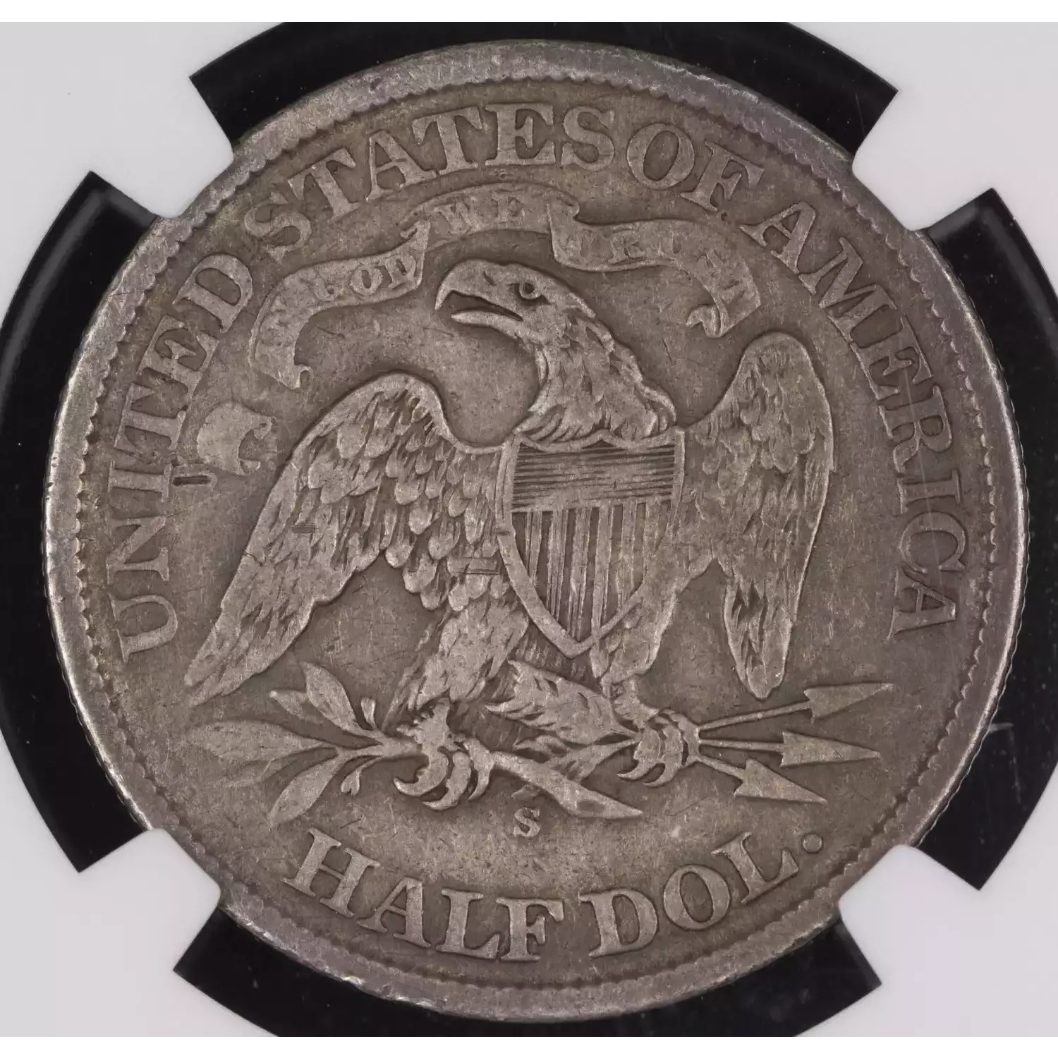 1867-S Half Dollars Liberty Seated NGC VF-25 - Hertel's Coins Inc.