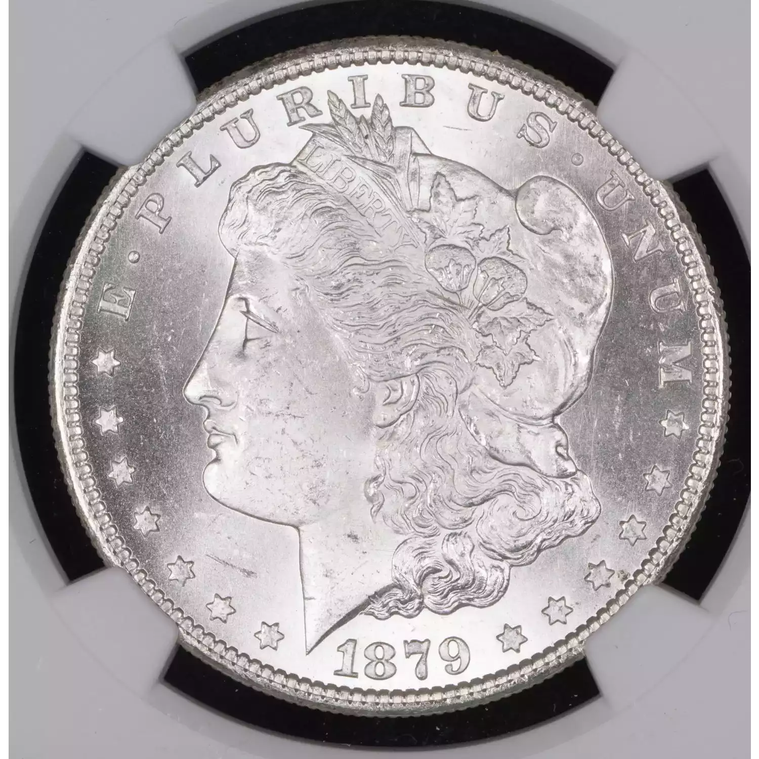 1879-S Morgan Silver Dollar NGC MS-63 - Hertel's Coins Inc.