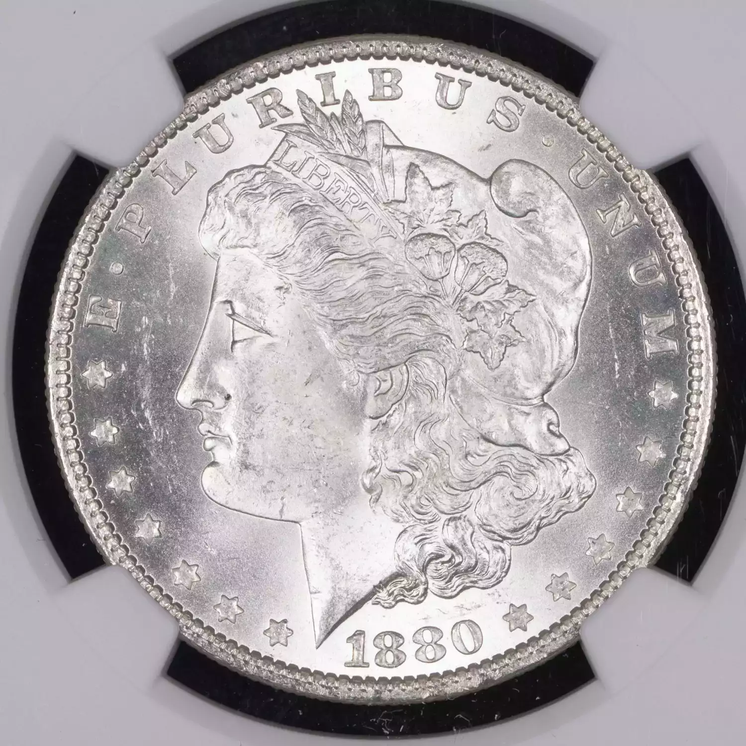 1880-O Morgan Silver Dollar NGC MS-62 - Hertel's Coins Inc.