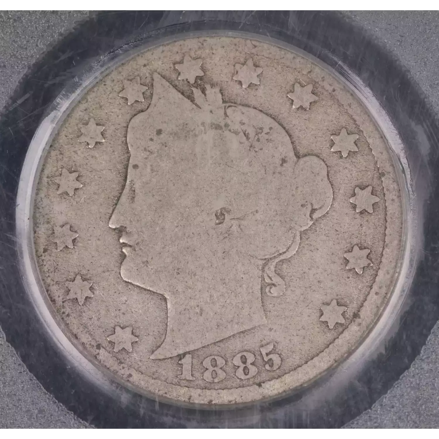 1885 Nickel Liberty Head PCGS AG-3 - Hertel's Coins Inc.