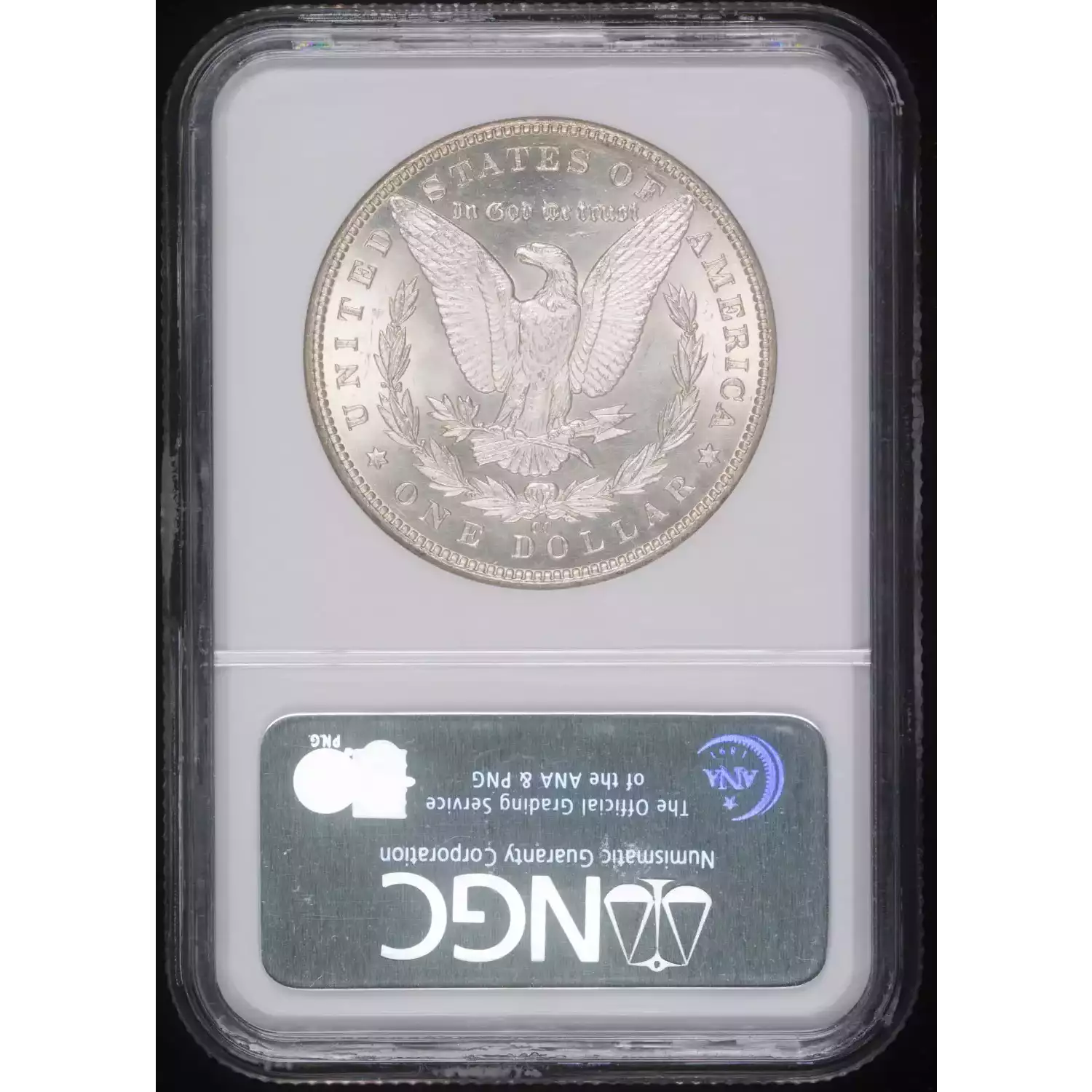 1890-CC Morgan Silver Dollar NGC MS-62 - Hertel's Coins Inc.