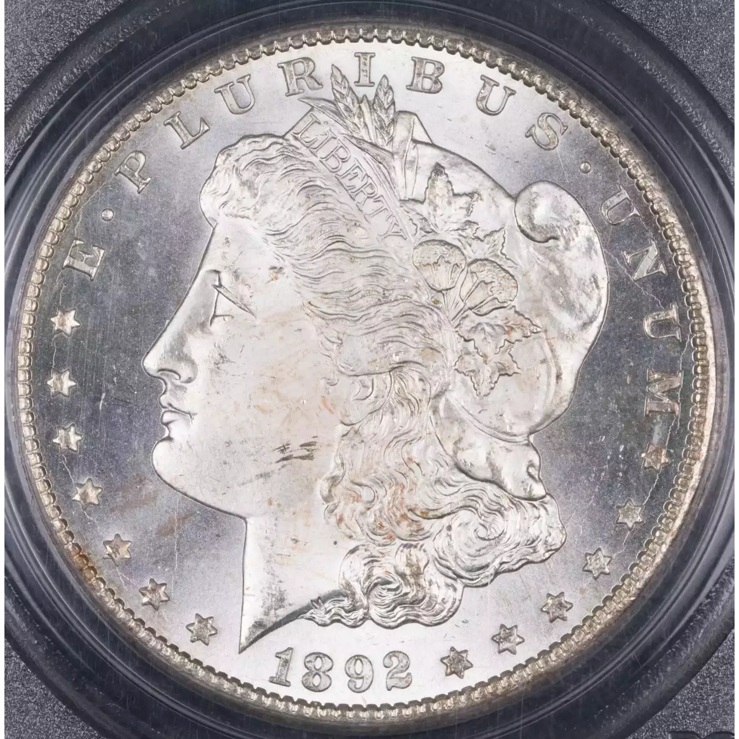 1892-CC Morgan Silver Dollar PCGS MS-65 - Hertel's Coins Inc.