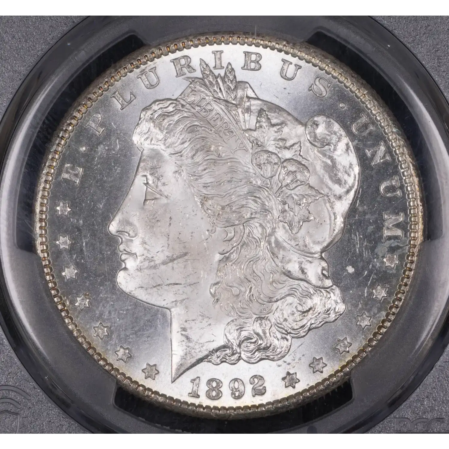 1892-CC Morgan Silver Dollar PCGS MS-64 - Hertel's Coins Inc.