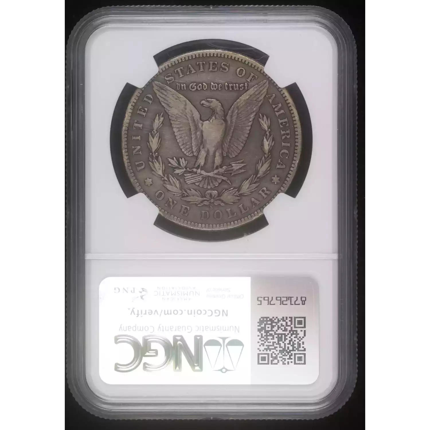 1895-S Morgan Silver Dollar NGC VF-20 - Hertel's Coins Inc.