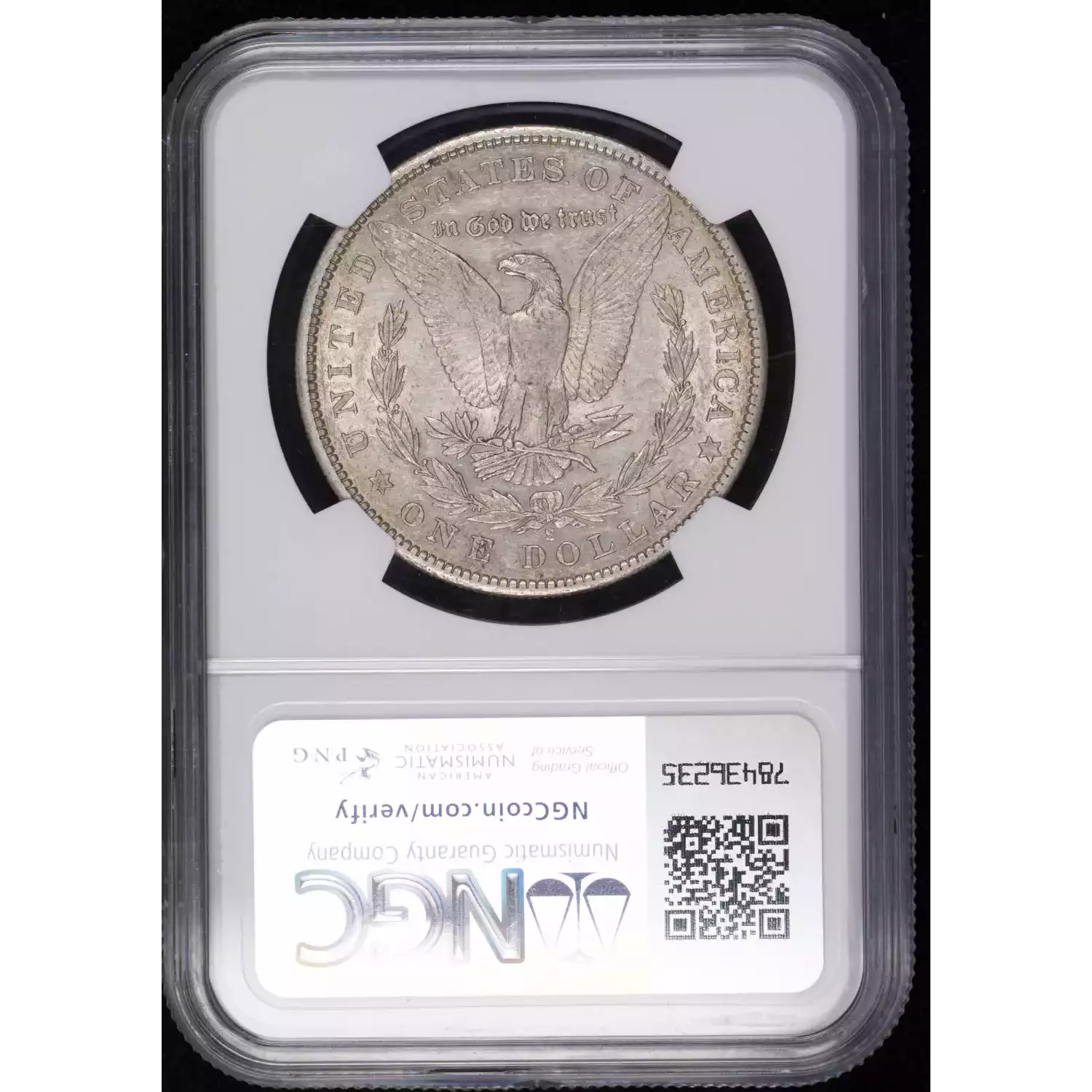 1900-S Morgan Silver Dollar NGC AU-55 - Hertel's Coins Inc.