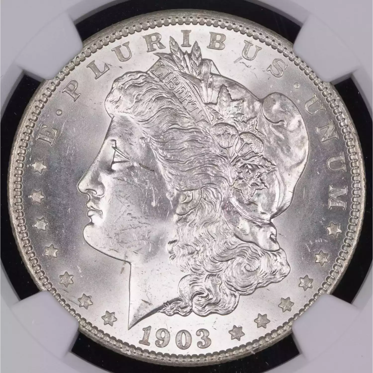 1903-O Morgan Silver Dollar NGC MS-63 - Hertel's Coins Inc.