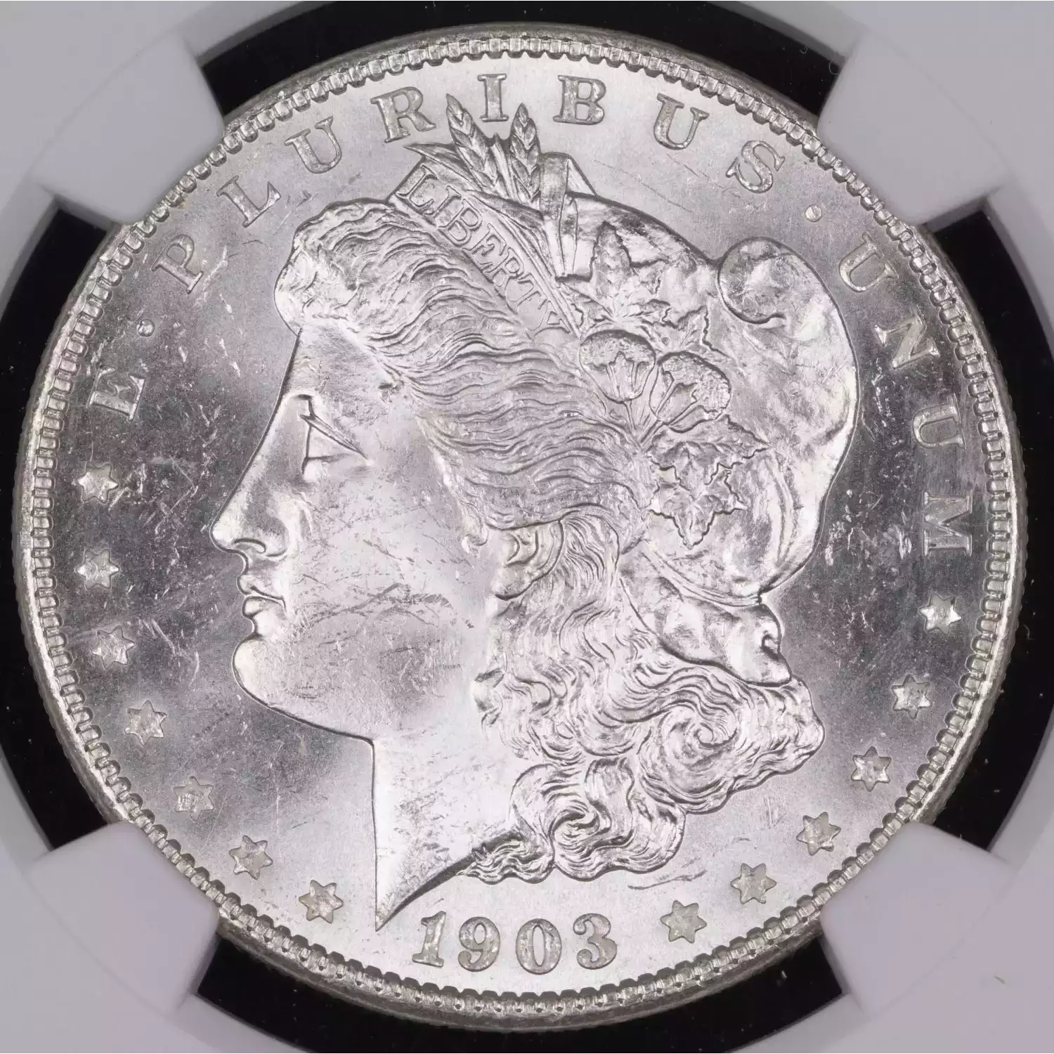 1903-O Morgan Silver Dollar NGC MS-63 - Hertel's Coins Inc.