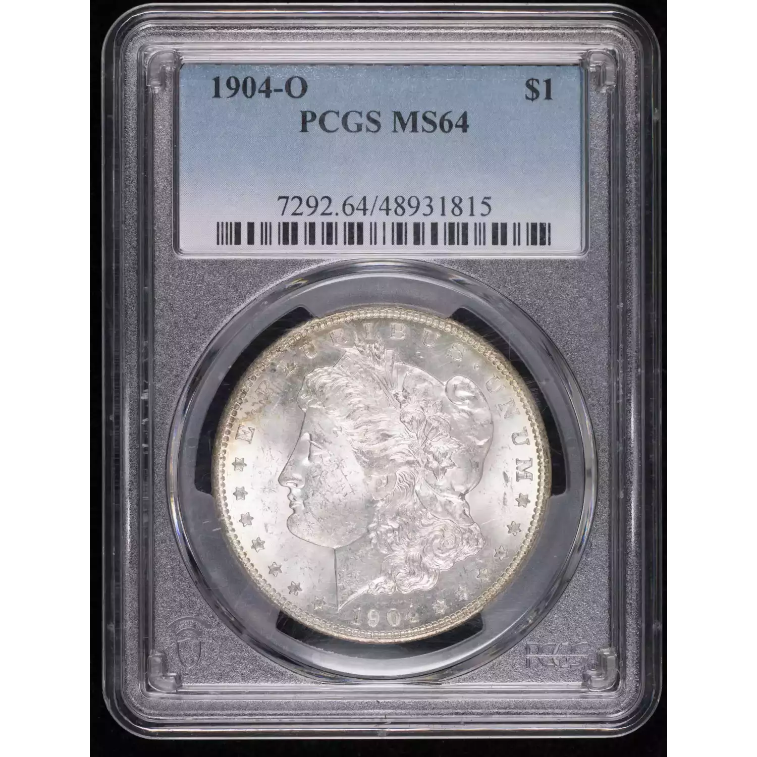 1904-O Morgan Silver Dollar PCGS MS-64 - Hertel's Coins Inc.