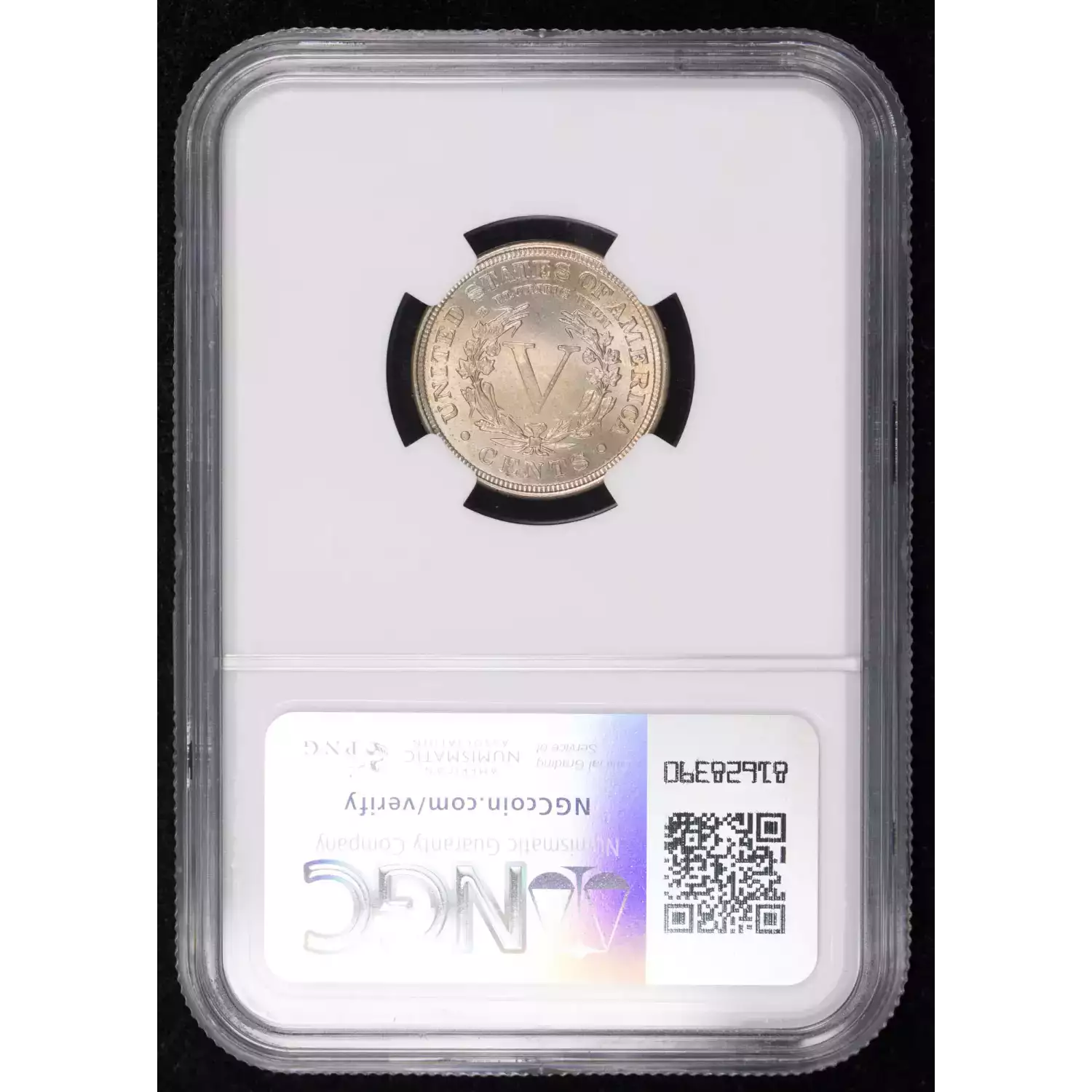 1908 Nickel Liberty Head NGC MS-64 - Hertel's Coins Inc.