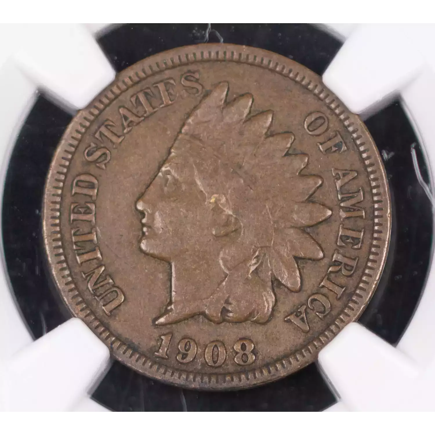 1908-S Small Cents Indian Head NGC VF-30 BN - Hertel's Coins Inc.