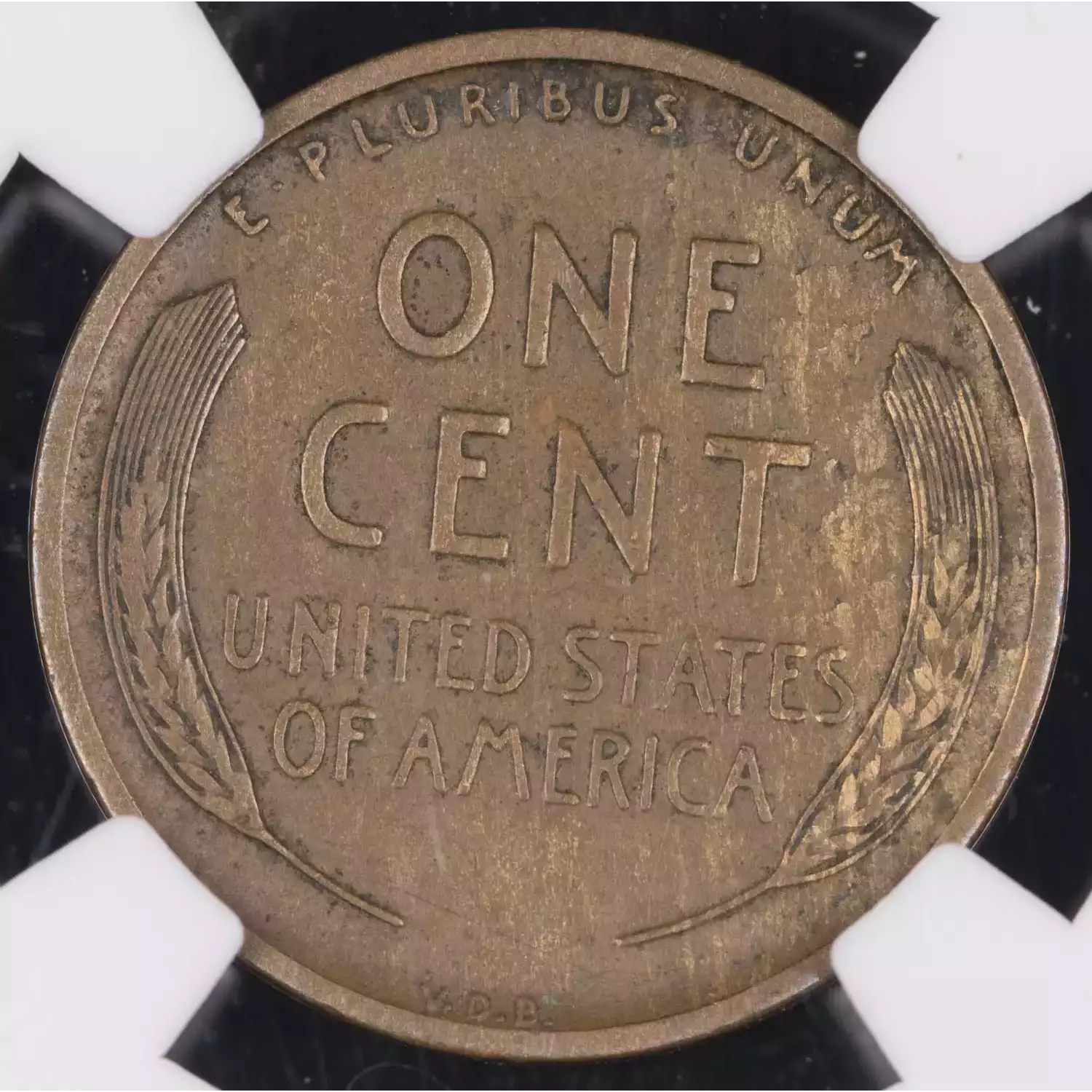 1909-S VDB Small Cents Lincoln, Wheat Ears Reverse NGC VF-30 BN - Hertel's Coins Inc.