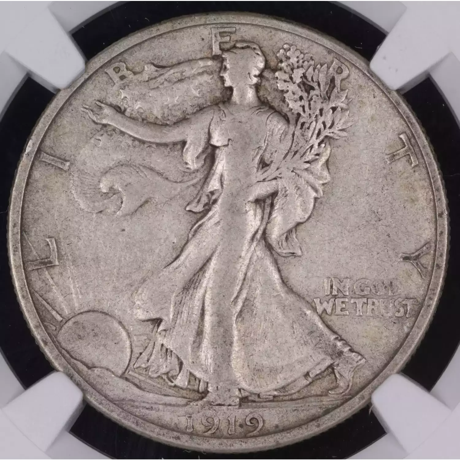 1919-S NGC VF-20 Half Dollars Liberty Walking - Hertel's Coins Inc.