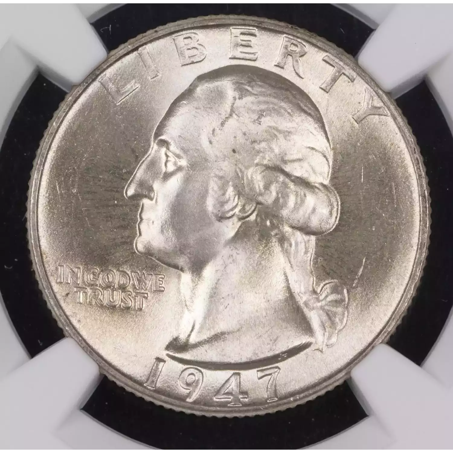 1947-P WASHINGTON Quarter Dollars Silver Coinage NGC MS-67 - Hertel's ...