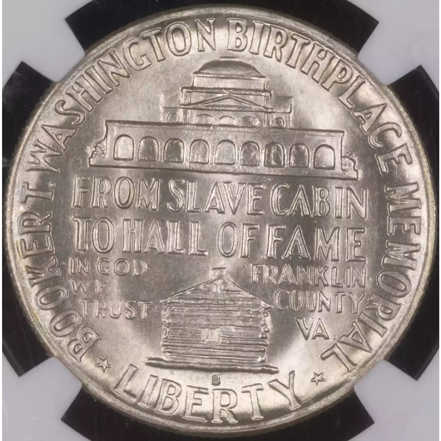 1947-S Classic Commemorative Booker T. Washington Memorial NGC MS-66 ...