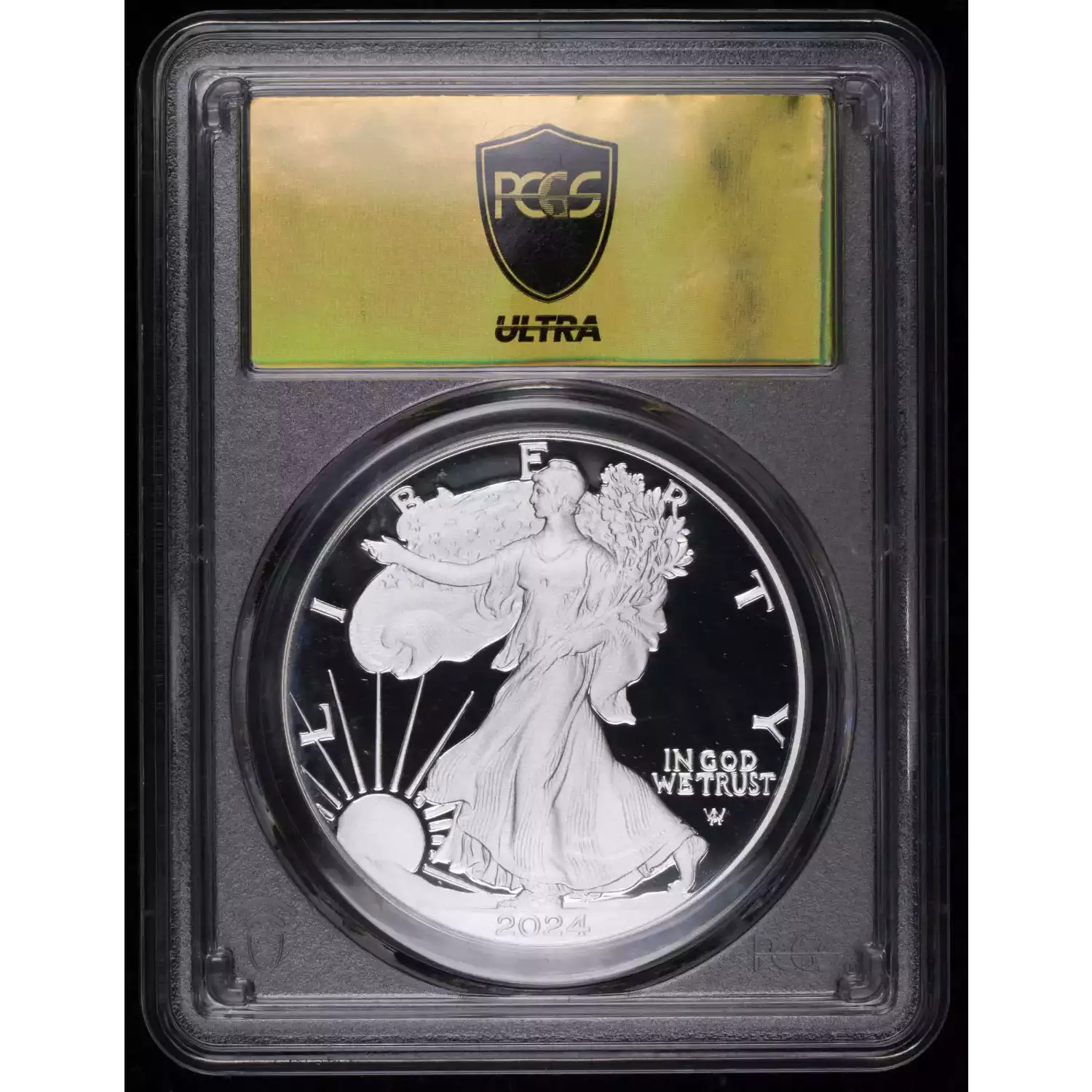 2024-W Bullion Silver Eagles PCGS PR-70 DCAM Silver Eagle Ultra Breaks ...