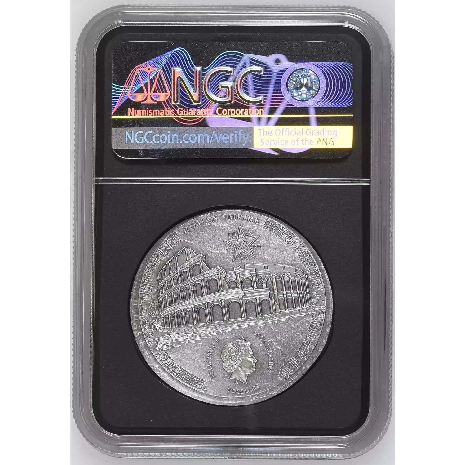 2021 NGC MS-70 Constantine the Great Roman Empire $5 Cook Island Coin ...