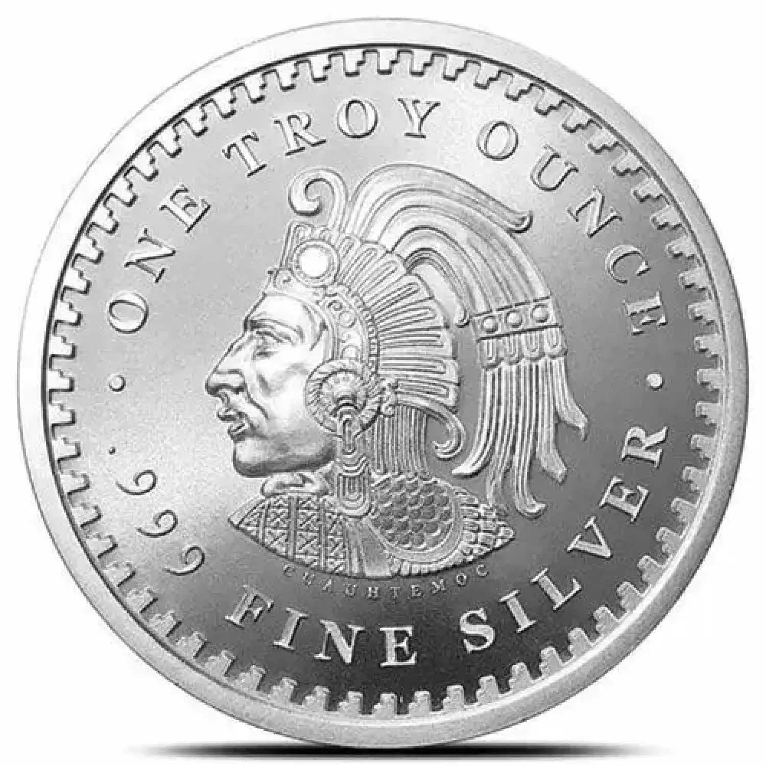 Aztec Calendar 1oz Silver Round - Hertel's Coins Inc.