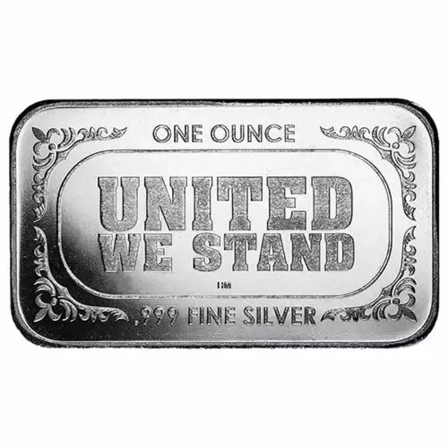 American Flag United We Stand 1oz Silver Bar - Hertel's Coins Inc.