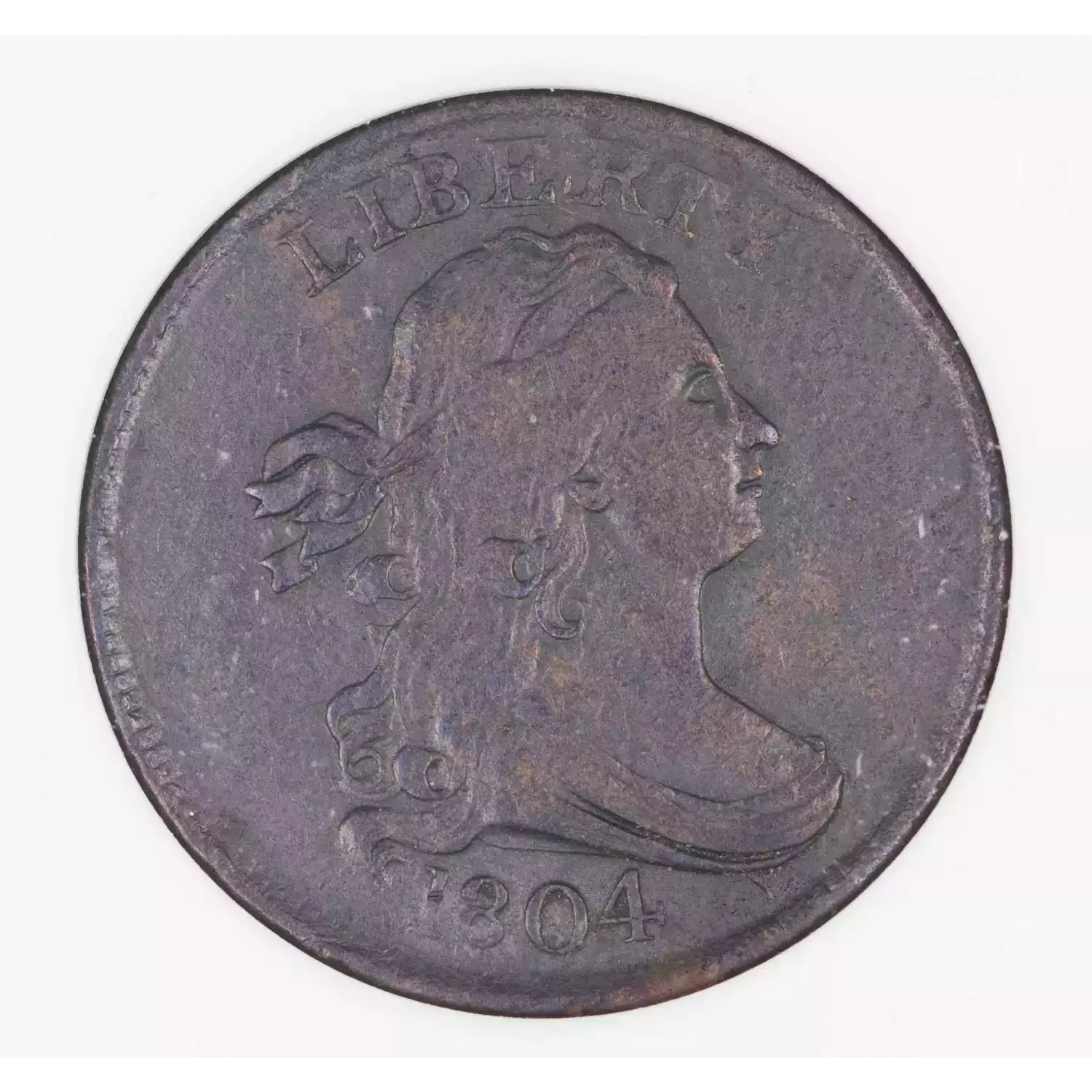 1804 Half Cents Draped Bust 1800 - 08 Copper ANACS VF-30 SoapBox ...