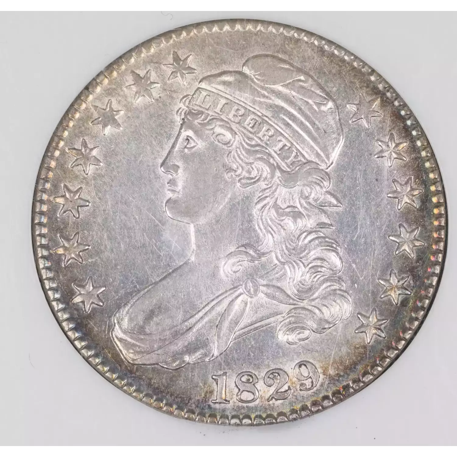 1829 Capped Bust Half Dollars NGC AU-55 - Hertel's Coins Inc.