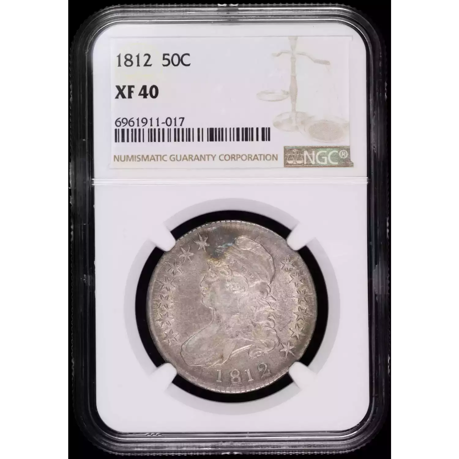 1812 Capped Bust Half Dollars NGC XF-40 - Hertel's Coins Inc.