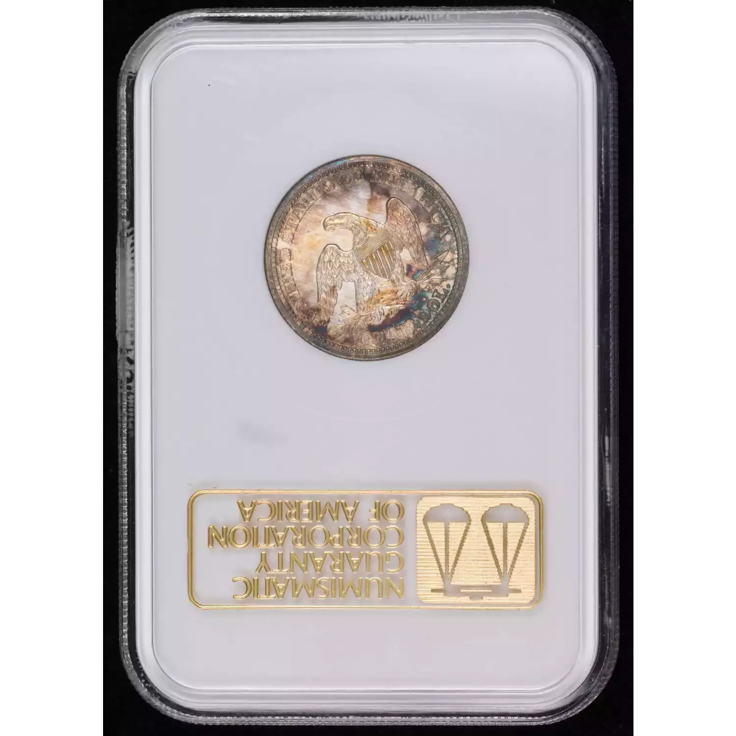 1863 Seated Liberty Quarter NGC MS-64 CAC FATTY HOLDER CAC - Hertel's ...