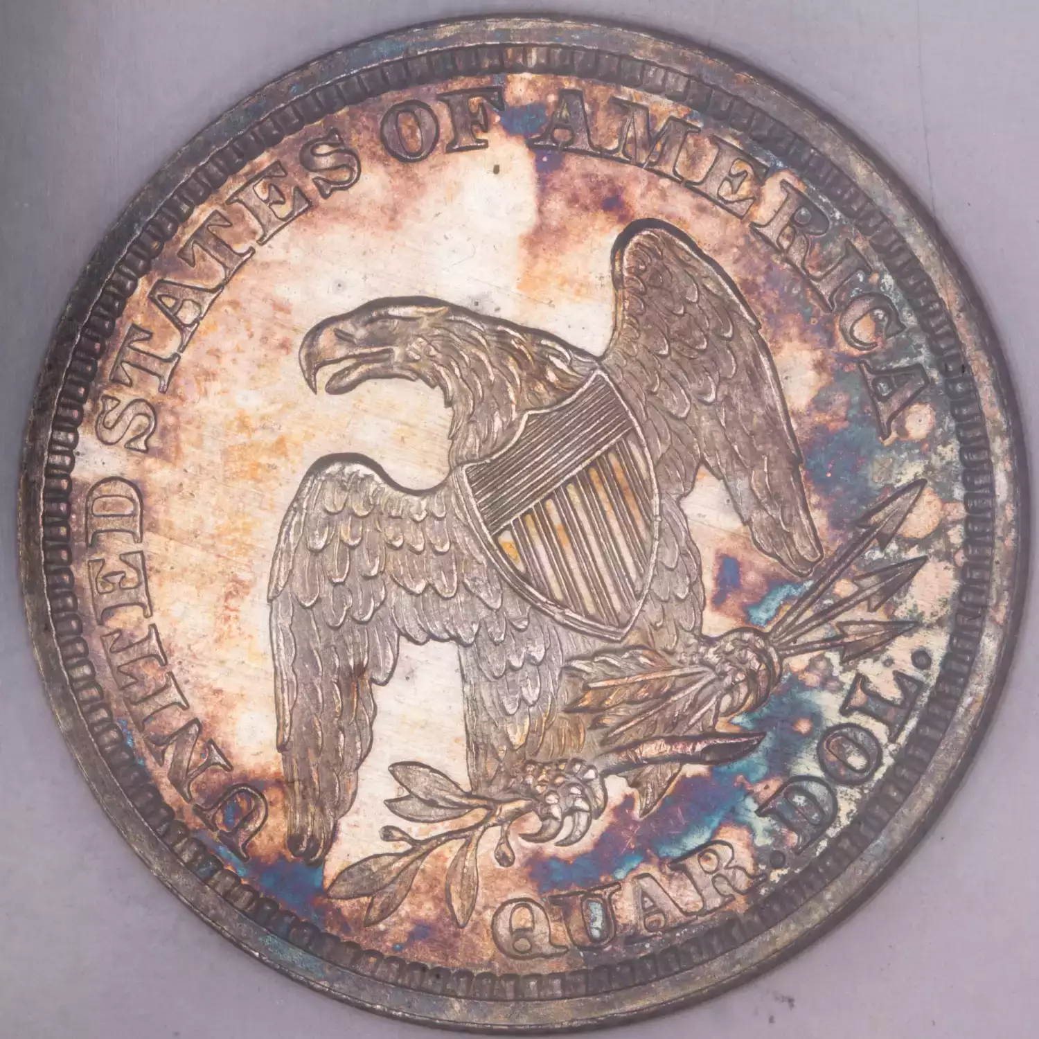 1863 Seated Liberty Quarter NGC MS-64 CAC FATTY HOLDER CAC - Hertel's ...