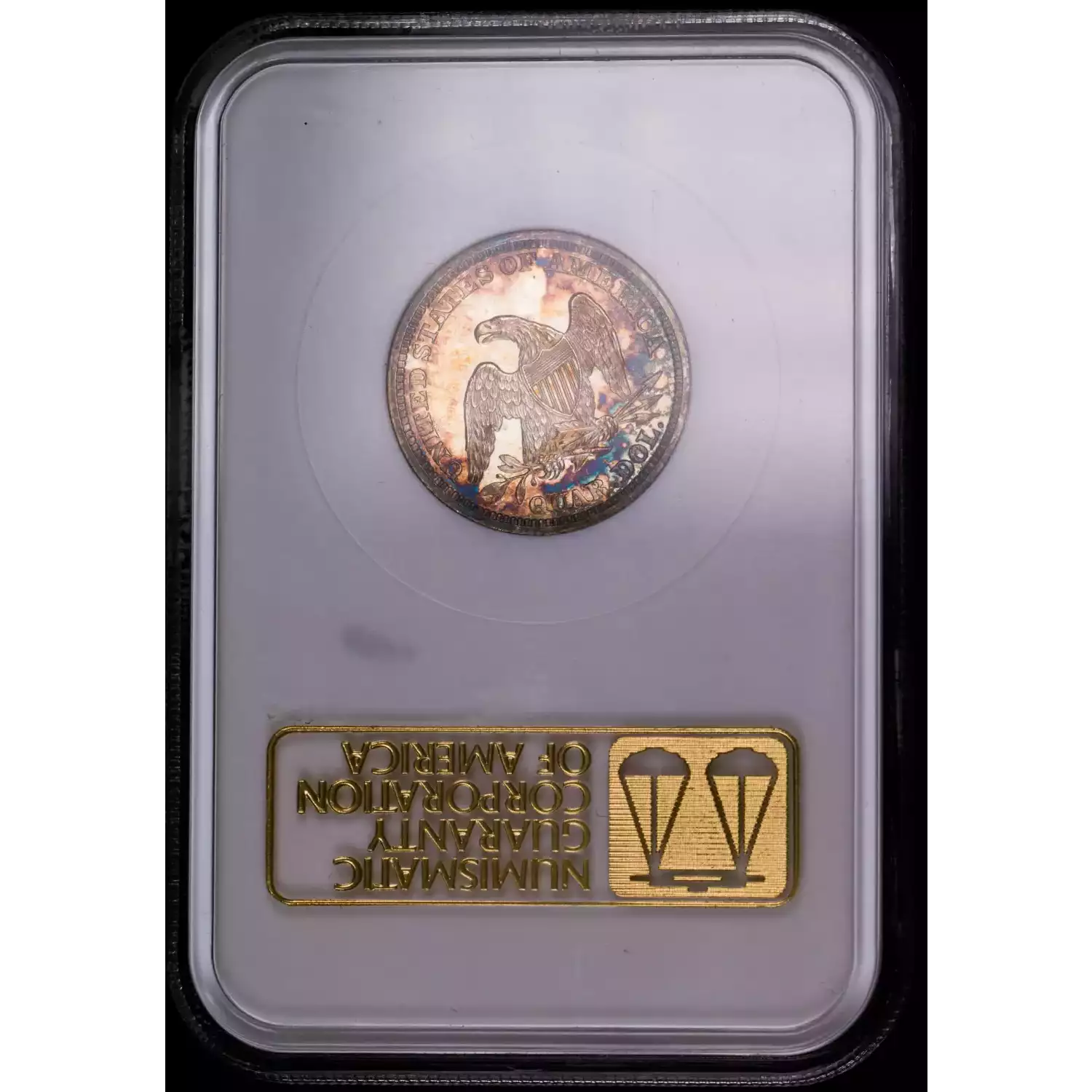 1863 Seated Liberty Quarter NGC MS-64 CAC FATTY HOLDER CAC - Hertel's ...