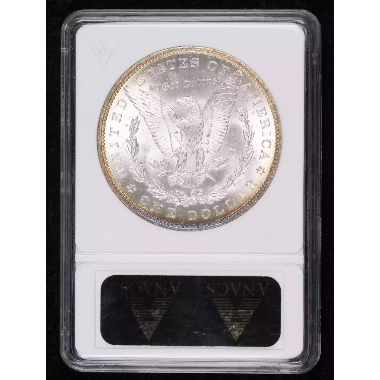 1888 Morgan Silver Dollar ANACS MS-62 VAM-11 DOUBLE EAR SOAPBOX - Hertel's Coins Inc.