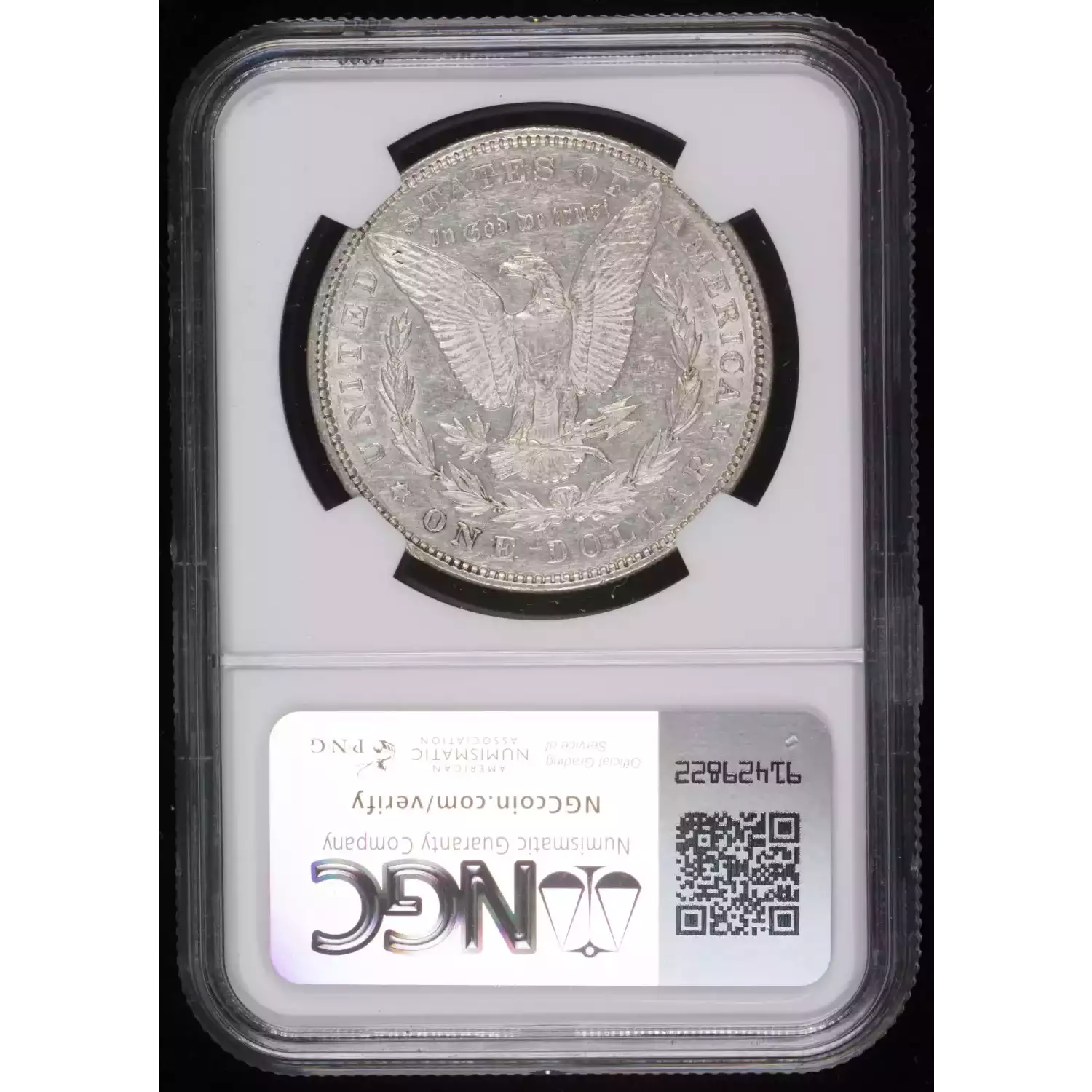 1893 Morgan Silver Dollar NGC AU-50 - Hertel's Coins Inc.