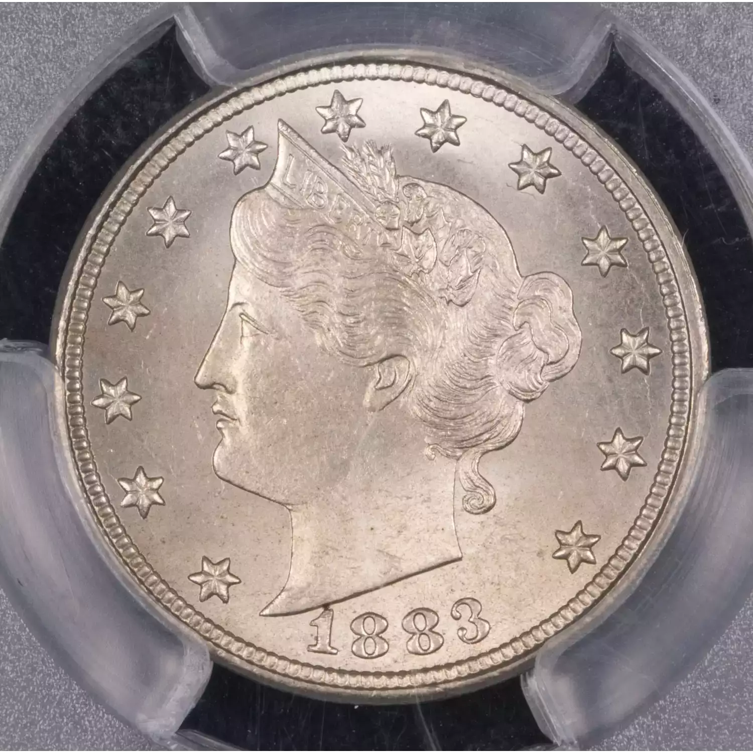 1883 Nickel Liberty Head PCGS MS-66 No CENTS - Hertel's Coins Inc.