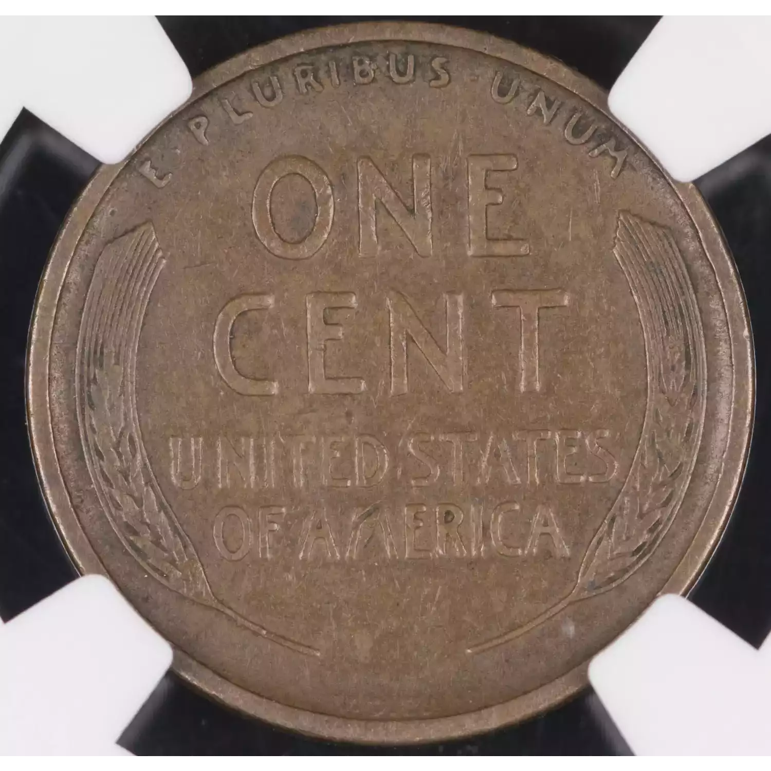 1909-S VDB Small Cents Lincoln, Wheat Ears Reverse NGC F-15 BN - Hertel's Coins Inc.